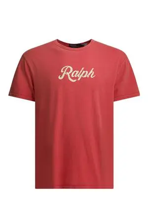 Polo Ralph Lauren Logo Printed Crewneck T-shirt - Red
