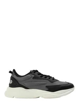 HUGO BOSS Laceup Layered Running Sneakers