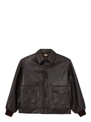 A.PRESSE A-1 Flight Leather Jacket