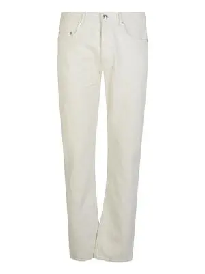 A.P.C. A.P.C. Button Detailed Straight Leg Jeans