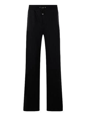Philipp Plein Tracksuit Pants Contrast Stitching - Black