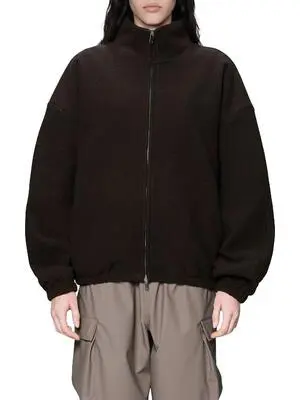 Rains Fleece Zip Jacket Bark