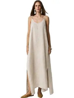 BULDAN'S Amara Dress Beige