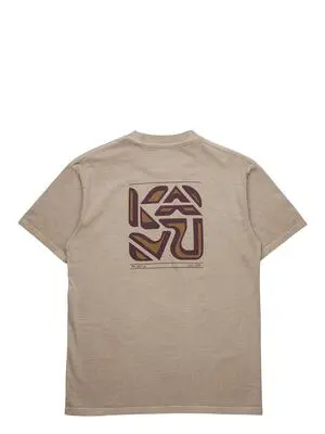 KAVU Cubed T-shirt - Buff