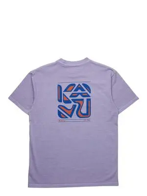 KAVU Cubed T-shirt - Dusted Grape