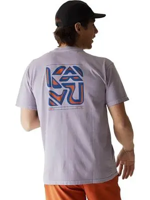 KAVU Cubed T-shirt Dusted Grape