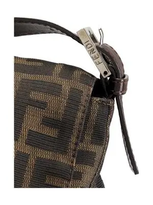 FWRD RENEW Zucca Mama Forever Baguette Shoulder Bag - Brown