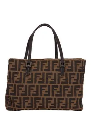 Fendi Zucca Tote Bag - Brown