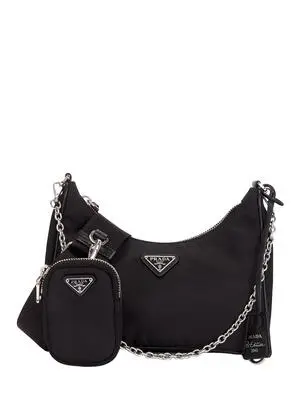 Prada Re-edition 2005 Re-nylon Shoulder Bag - Black