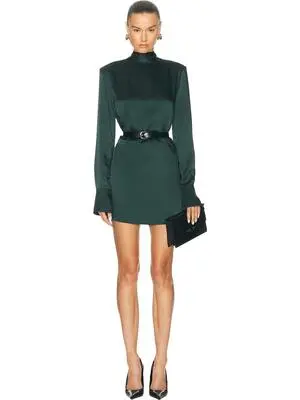 SEROYA Angrea Mini Dress - Evergreen