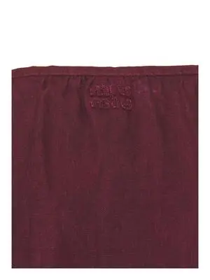 Miu Miu Lino Skirt - Bordeaux