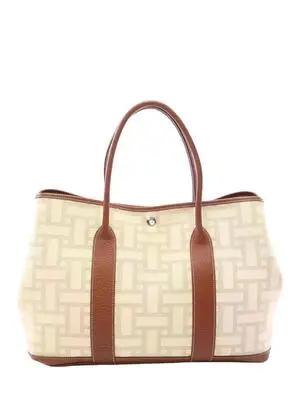 Hermès 2008 Garden Party Pm Tote Bag Neutrals