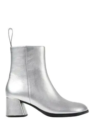 Camper Kora Ankle Boots - Silver