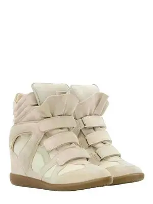 MARANT Bekett Wedge Sneakers - Neutrals