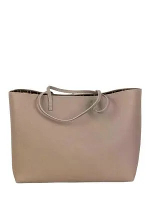 FENDI Mediumk Roll Grained Leather Tote Bag