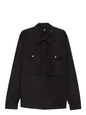 THOM KROM Flap-pocket Long-sleeve Shirt - Black