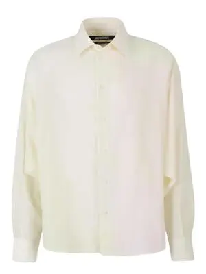 Jacquemus Long-sleeve Cotton Shirt - Neutrals