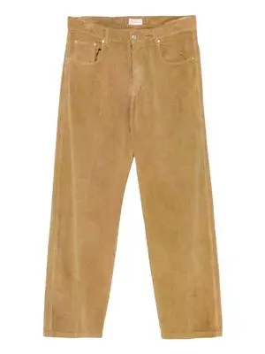 SECOND / LAYER Big Papi Corduroy Trousers - Neutrals
