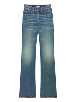 SAINT LAURENT Clyde High-rise Straight Jeans