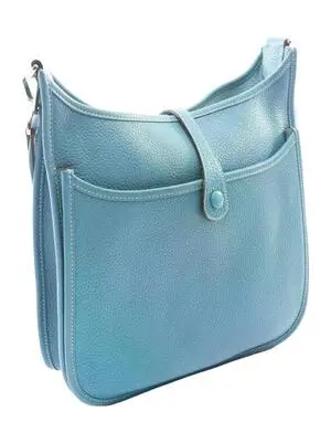 Hermès 2009 Pm Evelyn Iii Cross Body Bag - Blue