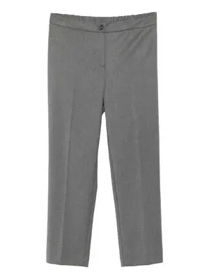 MARINA RINALDI Elasticated-waistband Tailored Trousers