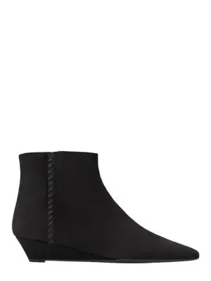 CastaÑer Tina Wedge Ankle Boots - Black