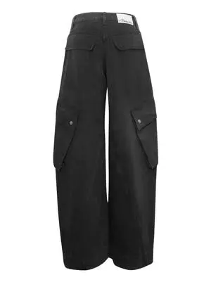 3.1 Phillip Lim Pleated Wide-leg Cargo Pants - Black