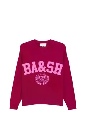 Ba&sh Benjamin Logo-print Sweatshirt - Pink