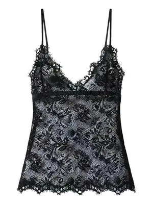 Isabel Marant Étoile Adiena Floral Lace Camisole - Black