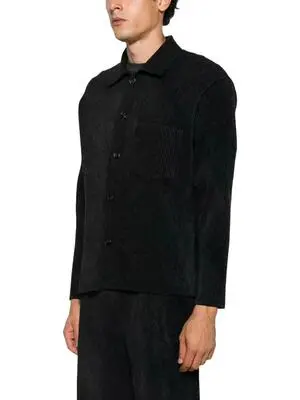 GONGDID DESIGN Ribbed-knit Shirt