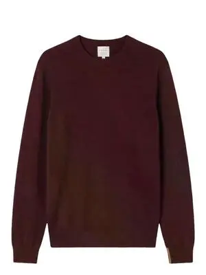 Paul Smith Crew-neck Knitted Sweater - Red