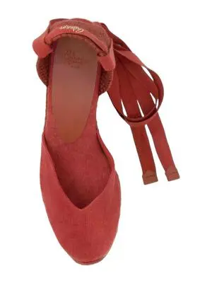 CastaÑer Chiara Wedge Espadrilles - Red
