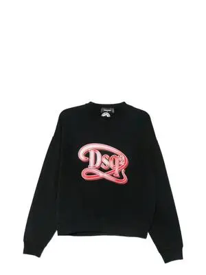 Dsquared2 Logo-print Sweatshirt - Black