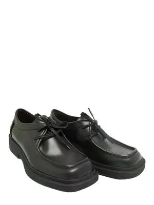 Bottega Veneta Ben Lace-up Derby Shoes - Black
