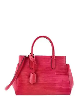 LOUIS VUITTON Marly Handbag Epi Leather Bb Satchel Pink