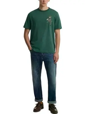 Barbour X Paul Smith Graphic-print T-shirt - Green