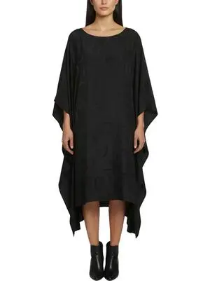 ROBERTO CAVALLI Panther Jacquard Kaftan Midi Dress