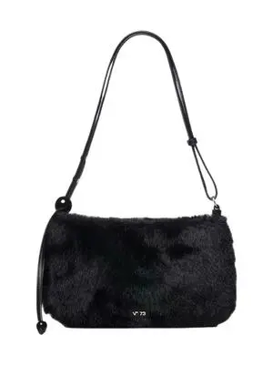 V°73 Faux-fur Shoulder Bag - Black