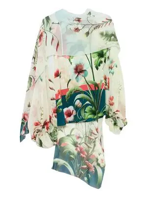 F.R.S FOR RESTLESS SLEEPERS Floral-print Blouse - Neutrals