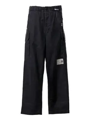 Mihara Yasuhiro Folded Cargo Pants - Black