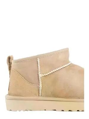 UGG Classic Ultra Mini Ankle Boots - Neutrals