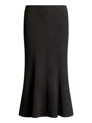 ALBERTA FERRETTI Flared-hem Midi Skirt