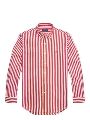 Polo Ralph Lauren Striped Button-down Shirt - Red