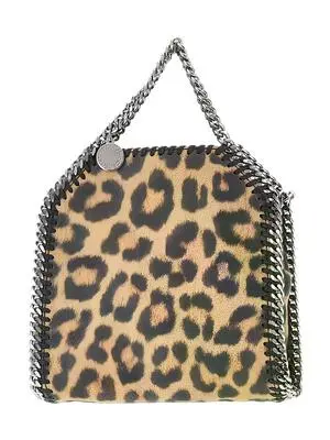 Stella McCartney Falabella Leopard-print Tote Bag Neutrals
