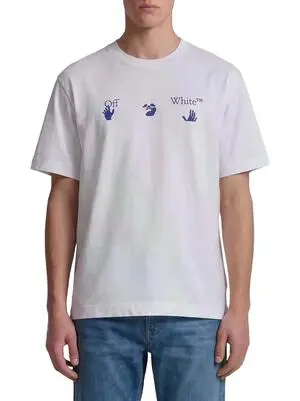 Off-White Arrows-print Logo-print T-shirt - White