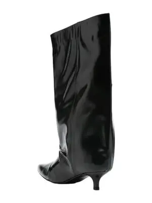TOGA Buckle-detail Leather Boots