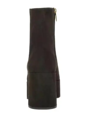 GIANVITO ROSSI Sally Platform Ankle Boots - Brown