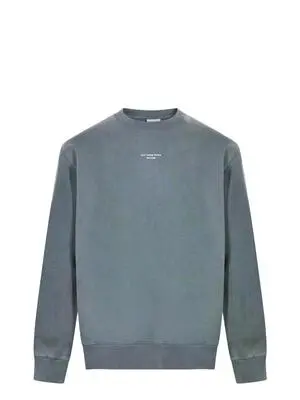 Drole De Monsieur Slogan Sweatshirt - Grey