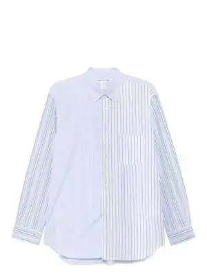 Comme Des Garçons Striped Shirt - Blue