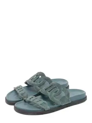 Hermès Extra Chain-link Sandals - Blue